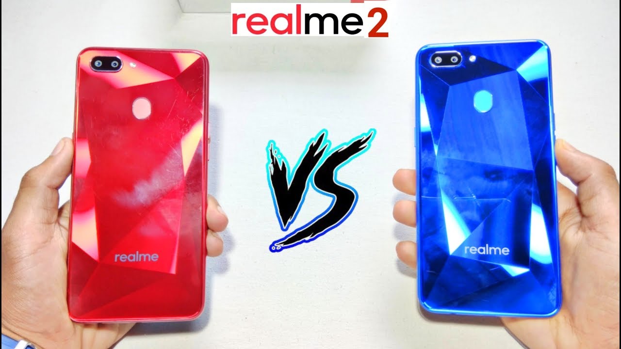 RealMe 2 Diamond Blue vs Diamond Red Color Comparison, Which one Best ...