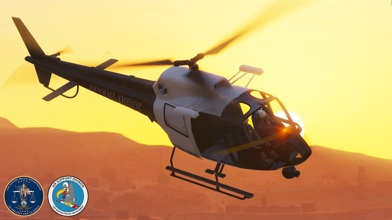 [GTAW.FR] LSPD - AIR SUPPORT DIVISION - YouTube