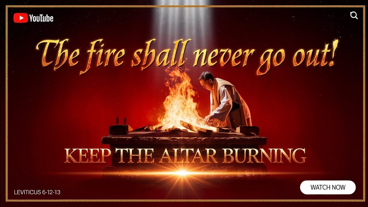 🔥 The Perpetual Fire on the Altar of God | Keep the Fire Burning! 🔥 ...