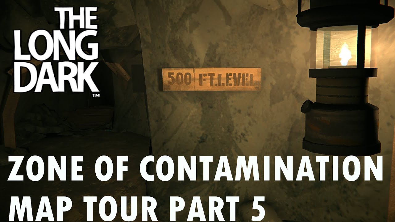 The Long Dark - Zone Of Contamination Map Tour Part 5 - YouTube