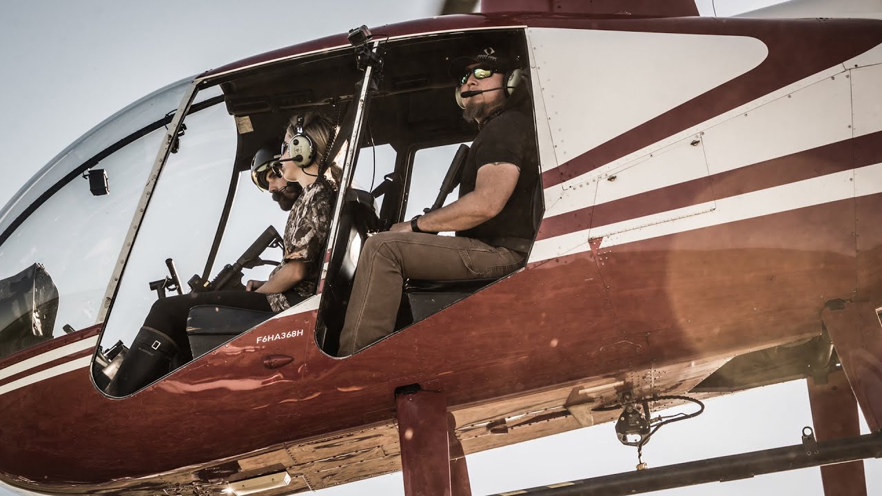 Father/Daughter Birthday Helicopter Hog Hunt - YouTube