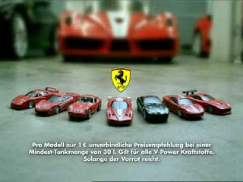 Die neuen Ferrari-Modellautos von Shell - YouTube