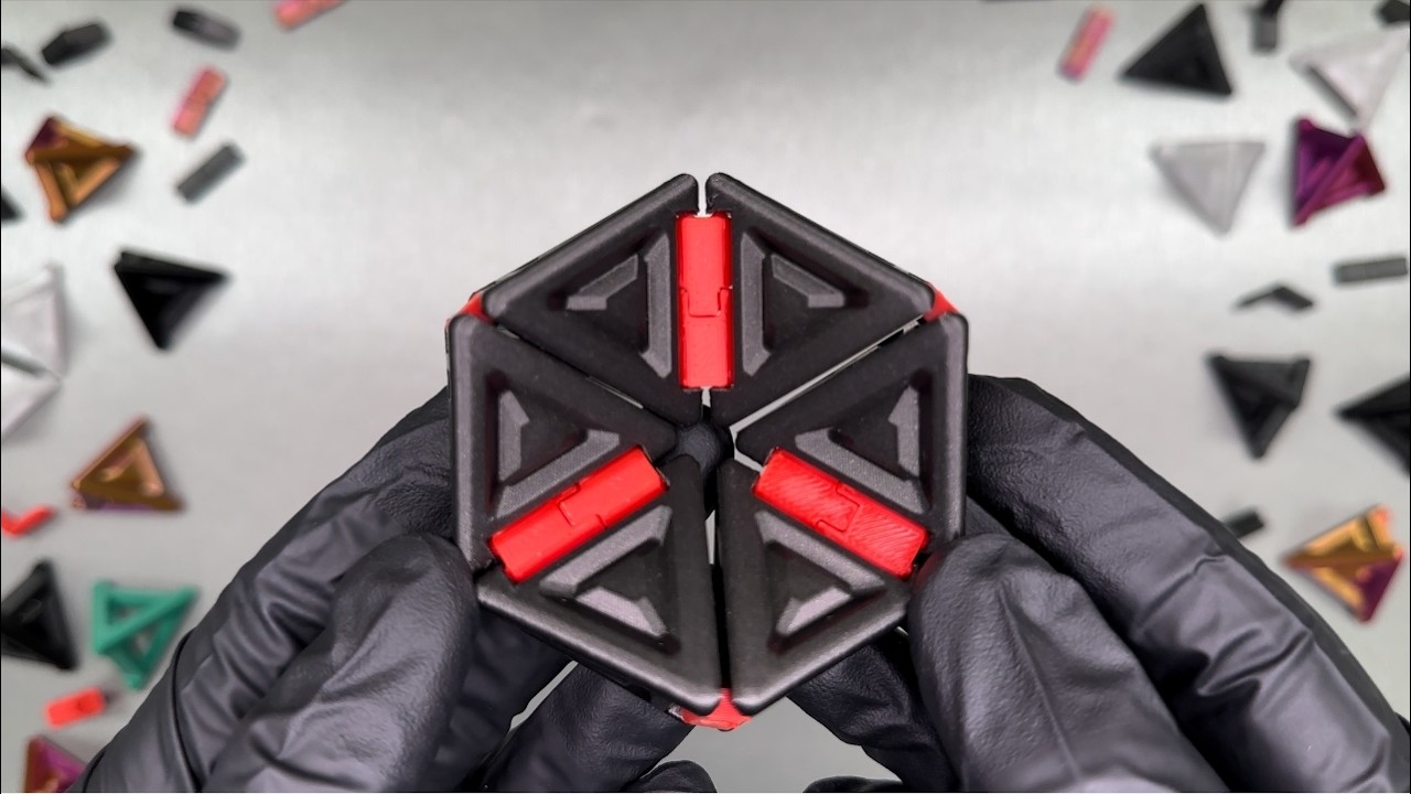 Infinite Hexagon Fidget v2.0 | Assembly - YouTube