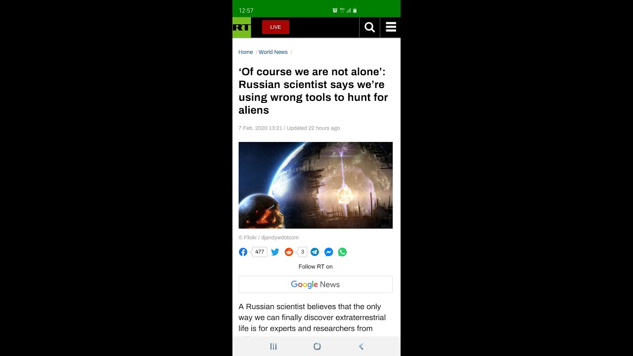 GmsHollandLive: nation's Preparing for alien Warfare - YouTube