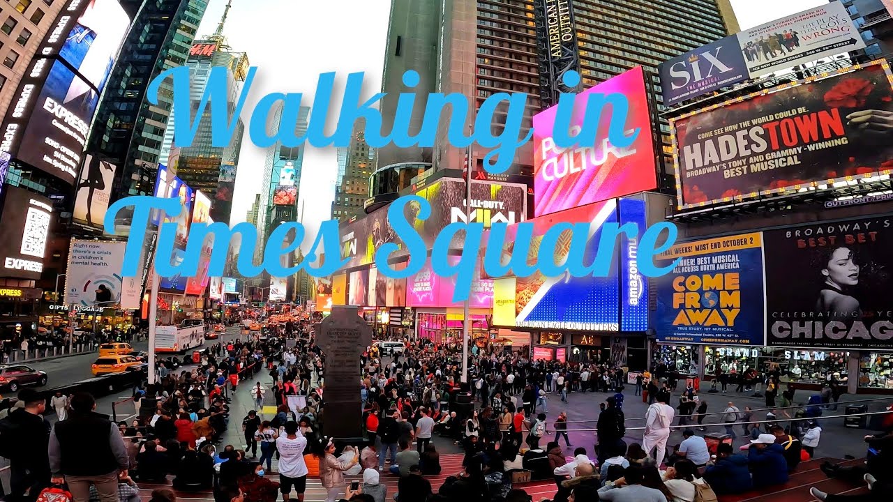 Times Square Magic | The Most Iconic Walk in New York City 4K # ...