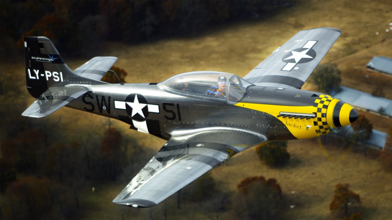 Review of the ScaleWings SW-51 Mustang - YouTube