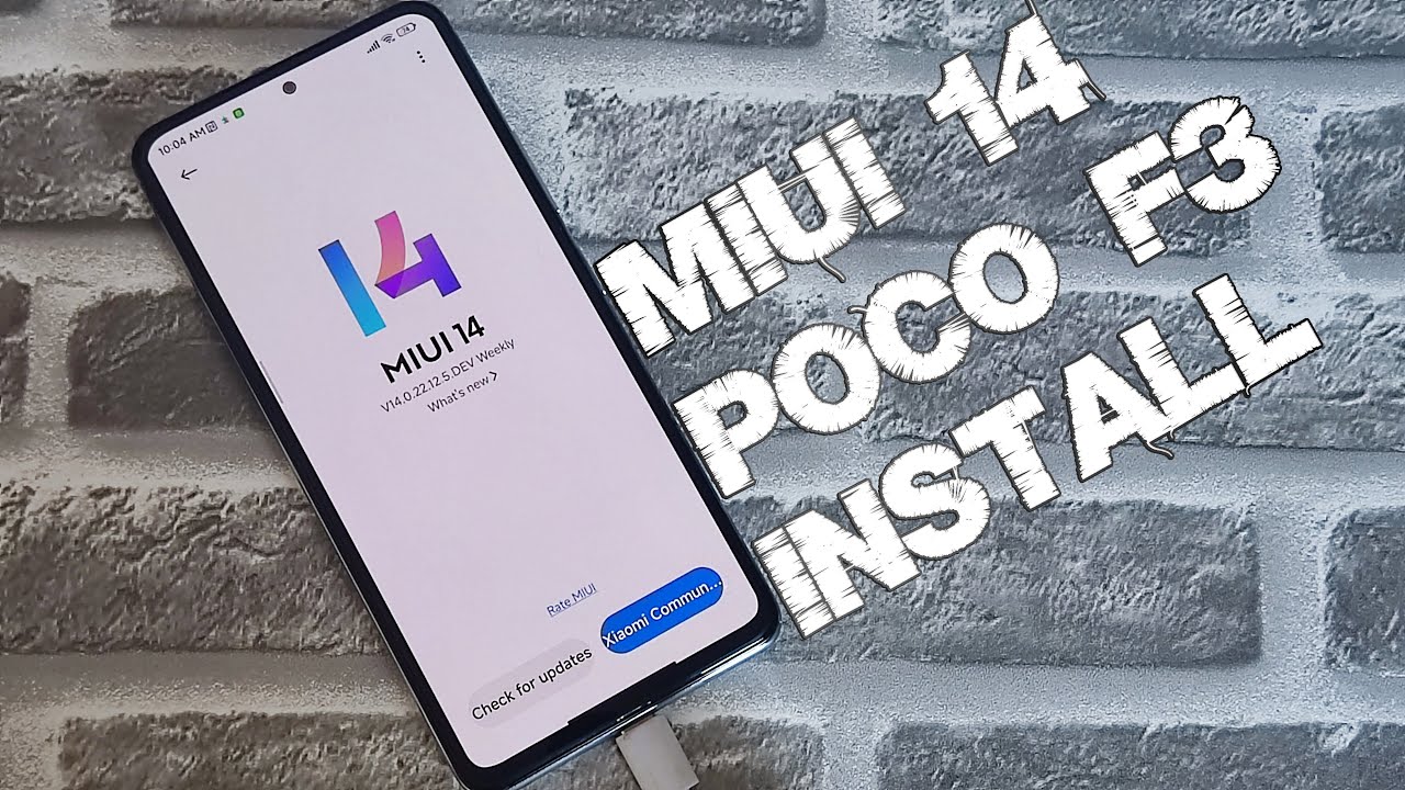 FINALMENTE MIUI 14 POCO F3 INSTALAÇÃO - YouTube