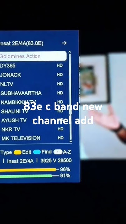 Gsat 30 at 83e c band new channel add - YouTube