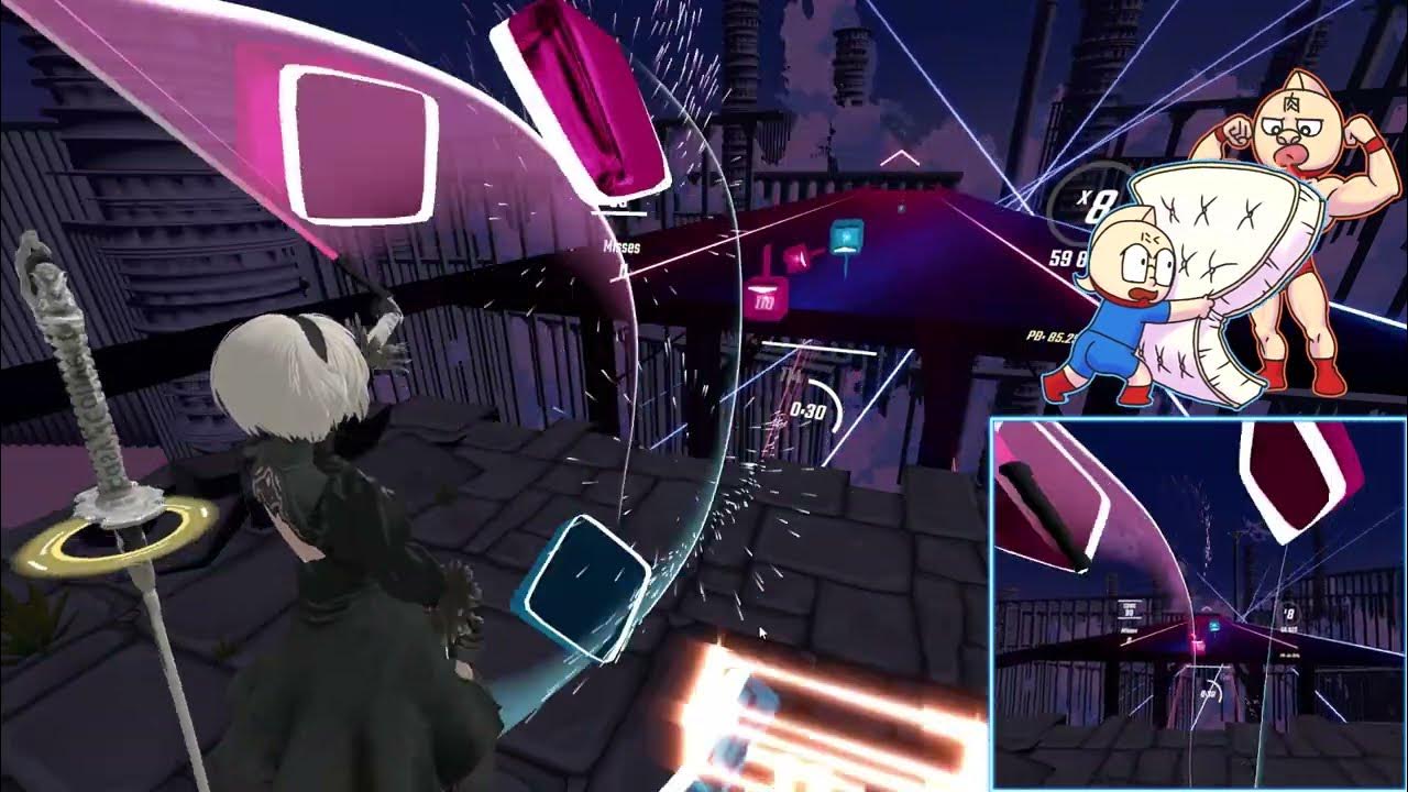 Beat Saber : 胸の炎がマットを焦がす (キン肉マンOP MAD) - YouTube