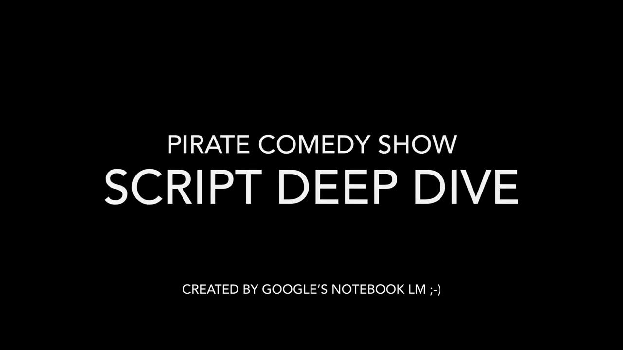Pirate Comedy Show - Script Deep Dive - YouTube