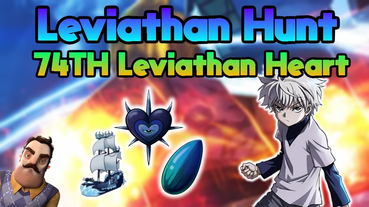 BloxFruit Leviathan Hunt 74TH Leviathan heart and hello Neighbour after ...