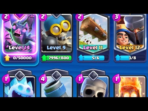 mortar cycle deck in clash royale 💀bast battle - YouTube
