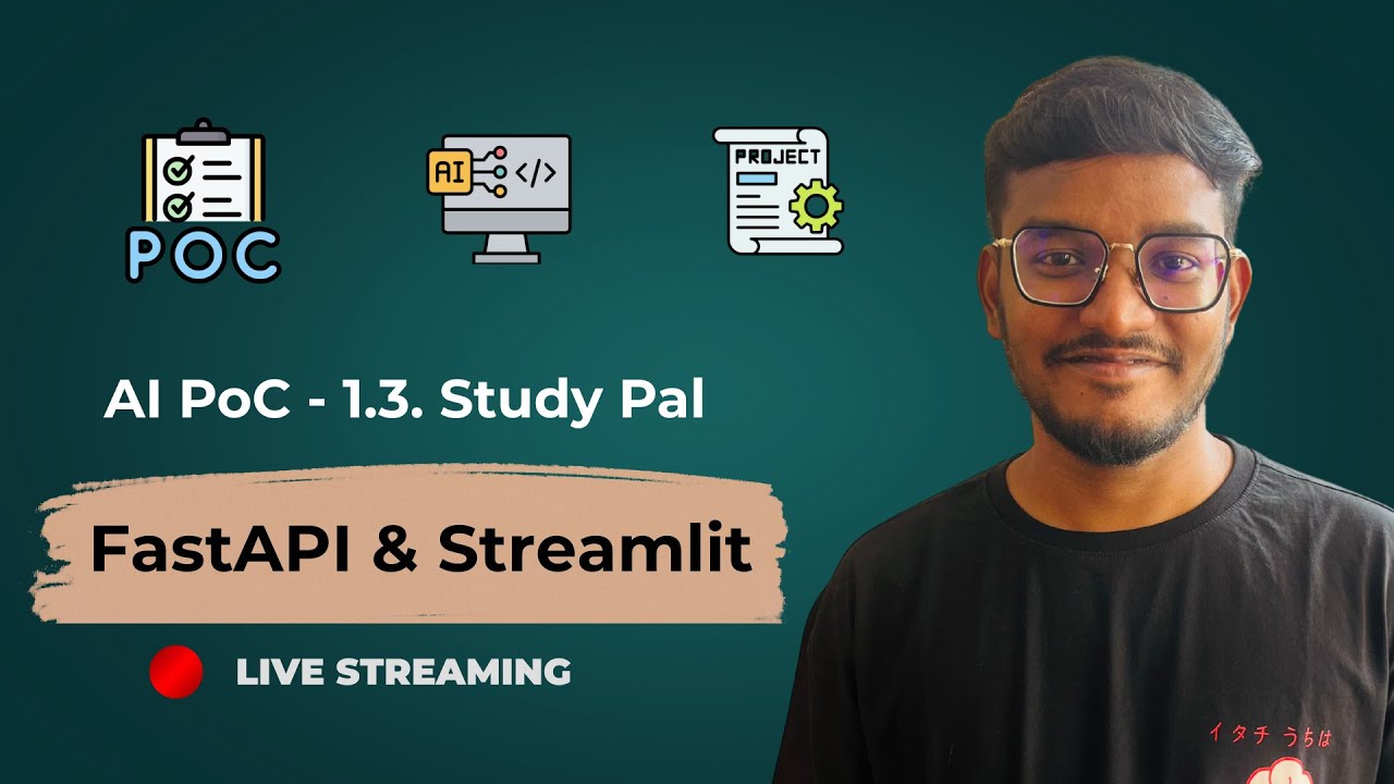AI PoC - 1.3. Study Pal - App base code | Siddhardhan | April 16, 2025 - YouTube
