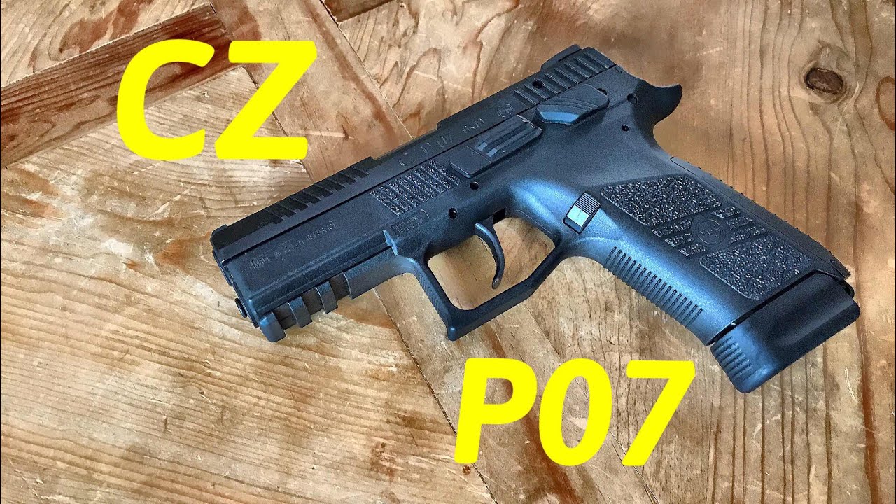 CZ P-07 - Polymer Double Single Action Greatness for Concealed Carry ...