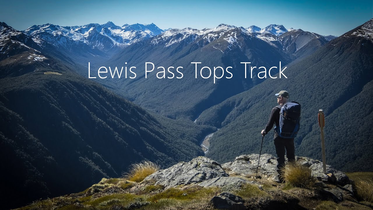 Solo Walks New Zealand: Lewis Pass Tops Route, Part 1 - YouTube