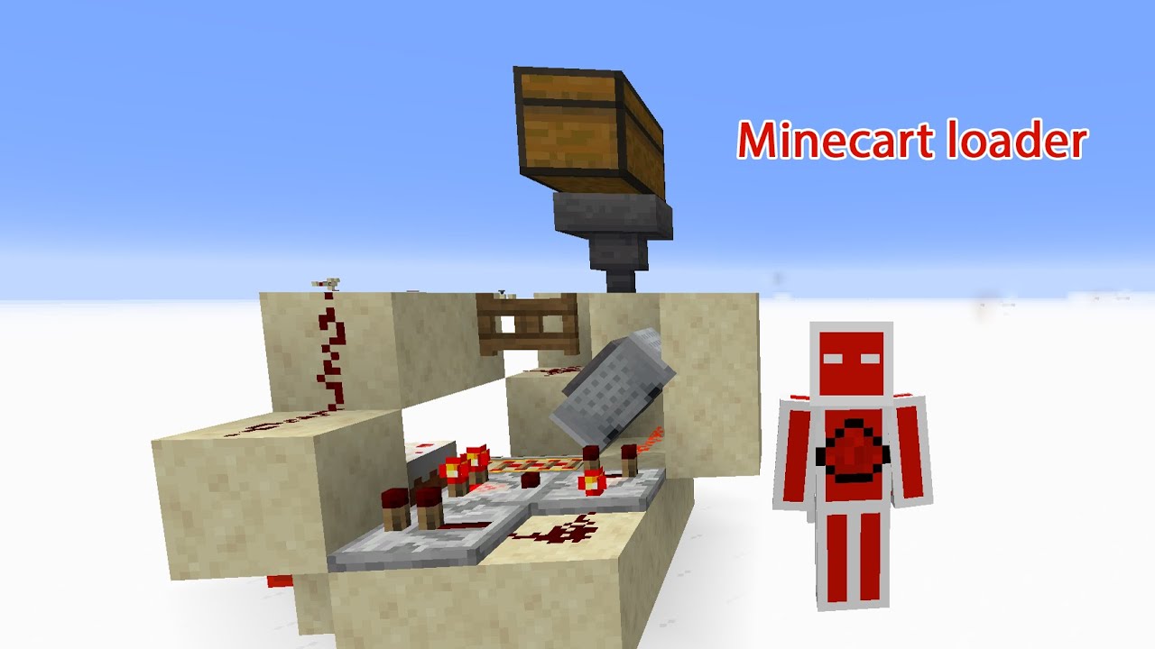 Minecart loader for all versions| RQTSTEIN - YouTube