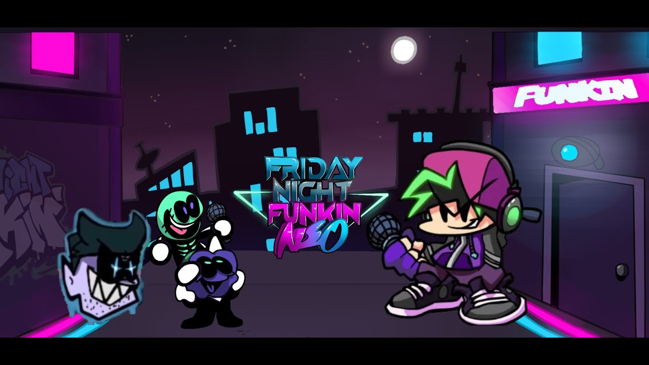 fnf mod neo 3.0 new mod 😔 🎤 - YouTube