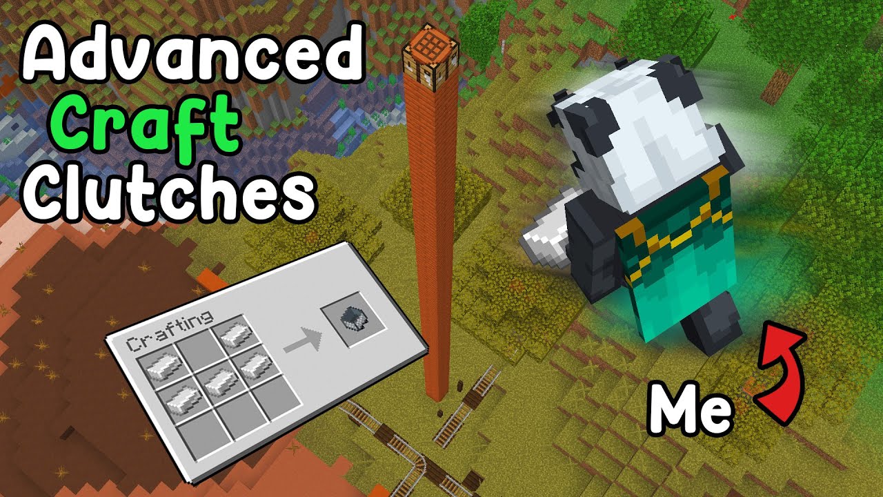 Minecraft's HARDEST Crafting Clutches - YouTube