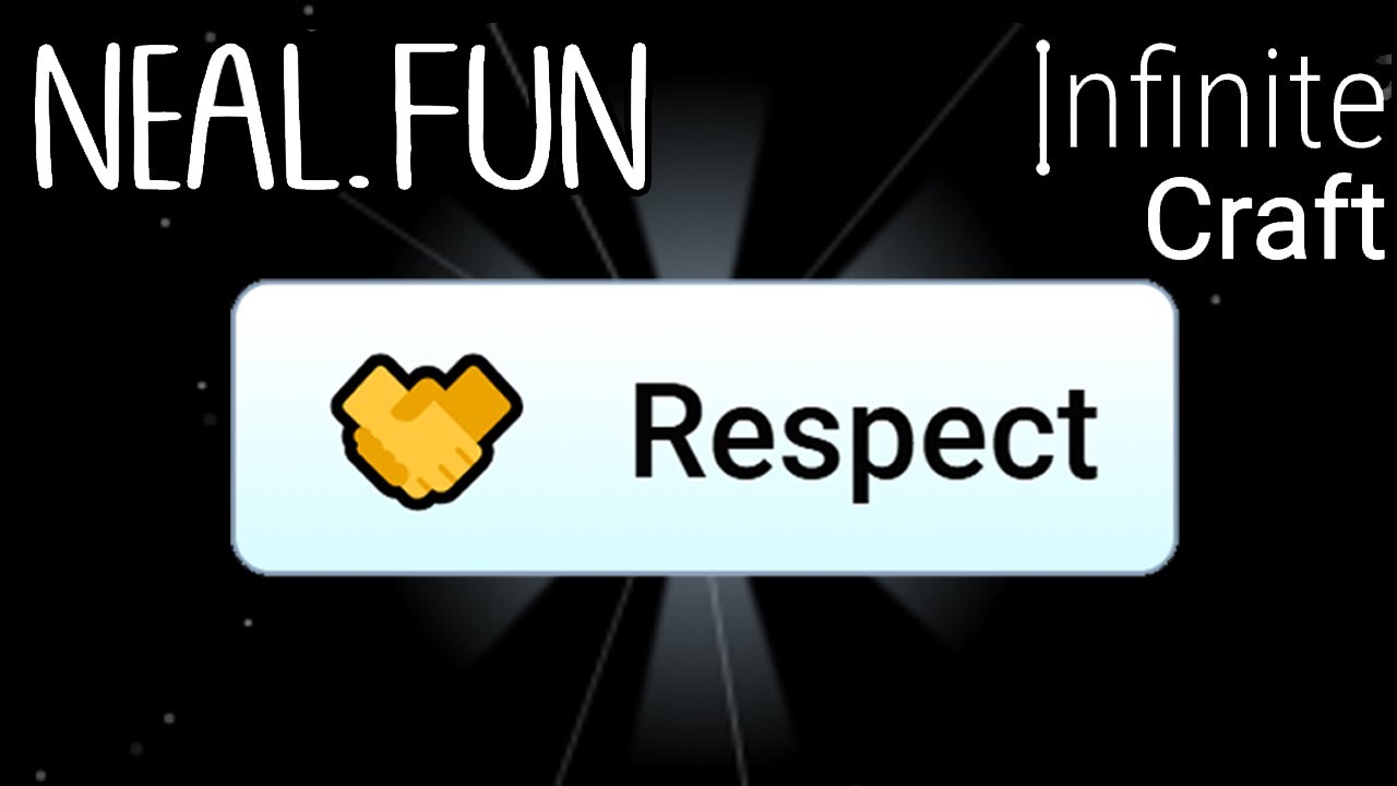 How to Make Respect in Infinite Craft | Get Respect Infinite Craft ...