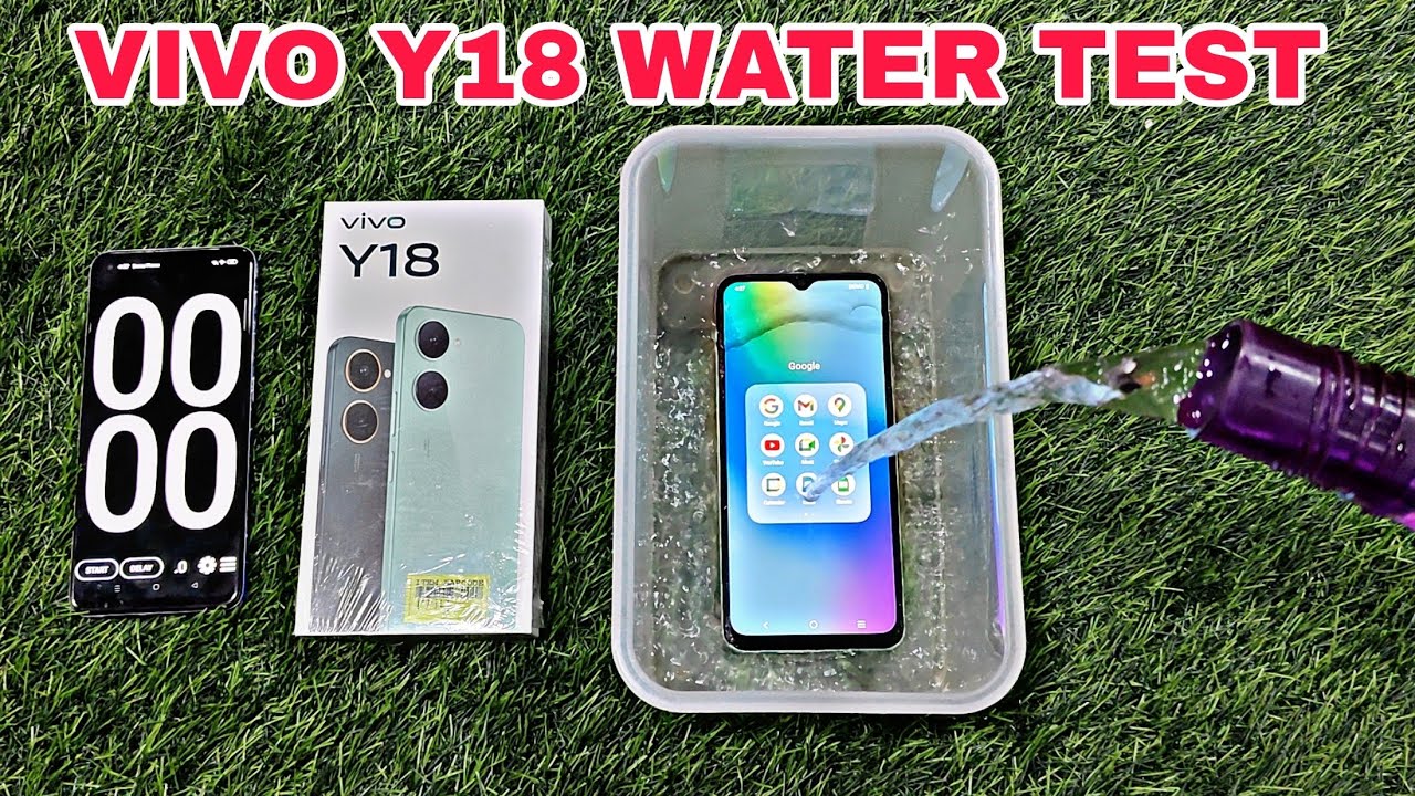 VIVO Y18 WATER TEST - YouTube