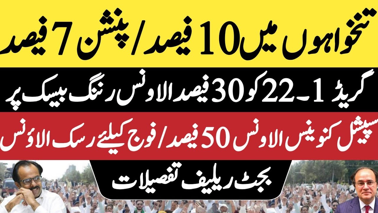 Total 40 percent increase in salary as 10 percent ad-hoc and 30 percent ...