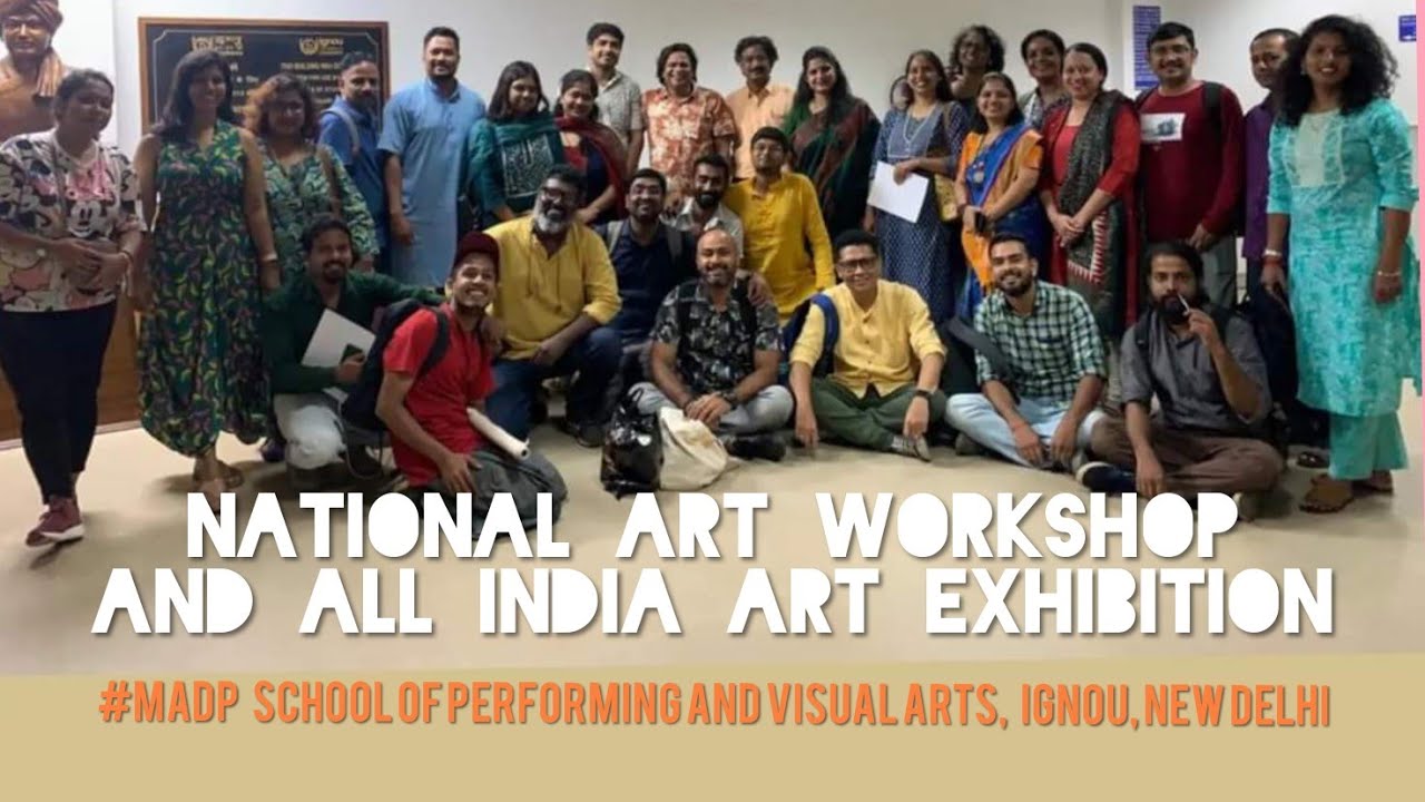 National Art Workshop Part 2 (2023) #ignou #madp #sopva #arttravel ...
