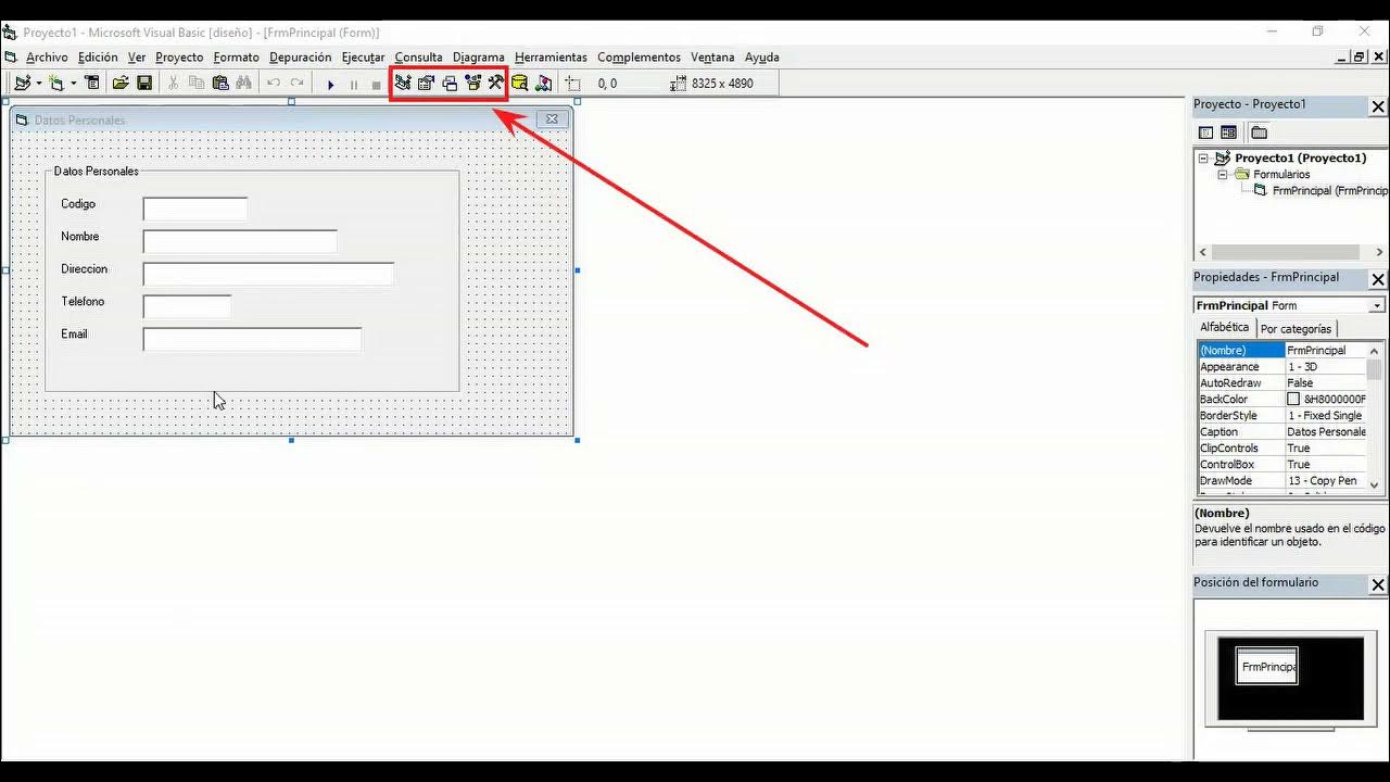Formularios en Visual Basic 6.0 - YouTube