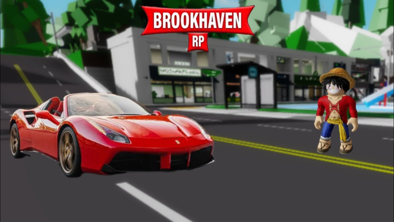 COMO TER UMA FERRARI NO BROOKHAVEN RP 🏡!!! - YouTube
