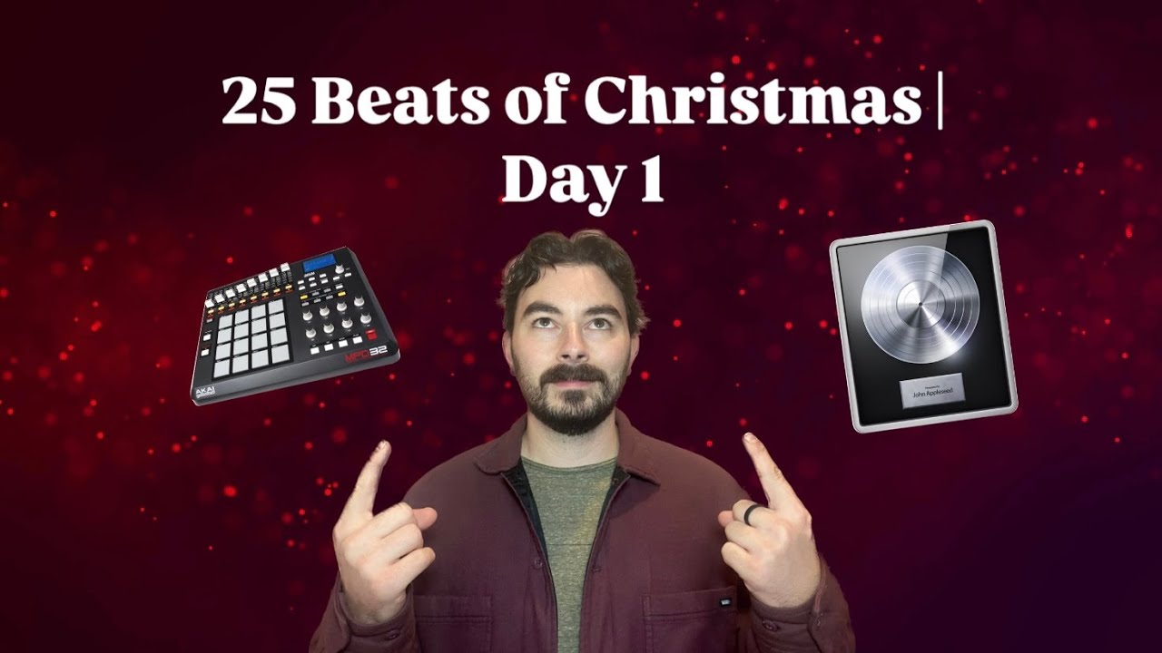 25 Beats of Christmas Day 1 | Making A Christmas Beat - YouTube