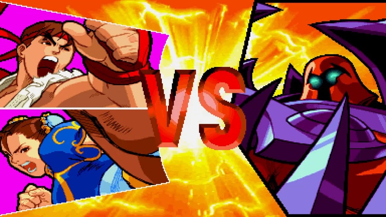 (PS4) Marvel vs Capcom Ryu and Chun-Li arcade mode - YouTube