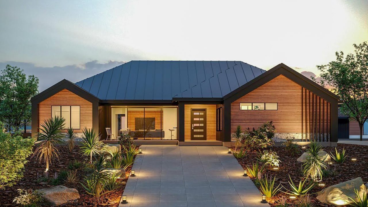 Single storey house elevation | House front elevation design |Home ...