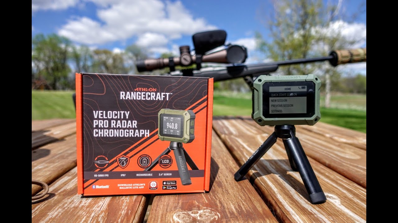 Athlon Rangecraft Chronograph Review - YouTube