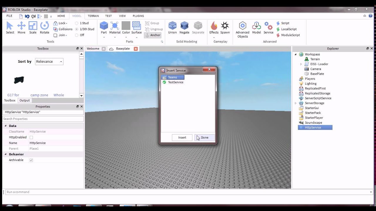 How to enable HTTPService - YouTube