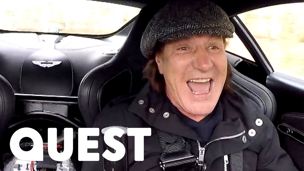 Brian Johnson gets the James Bond Treatment | Cars That Rock - YouTube