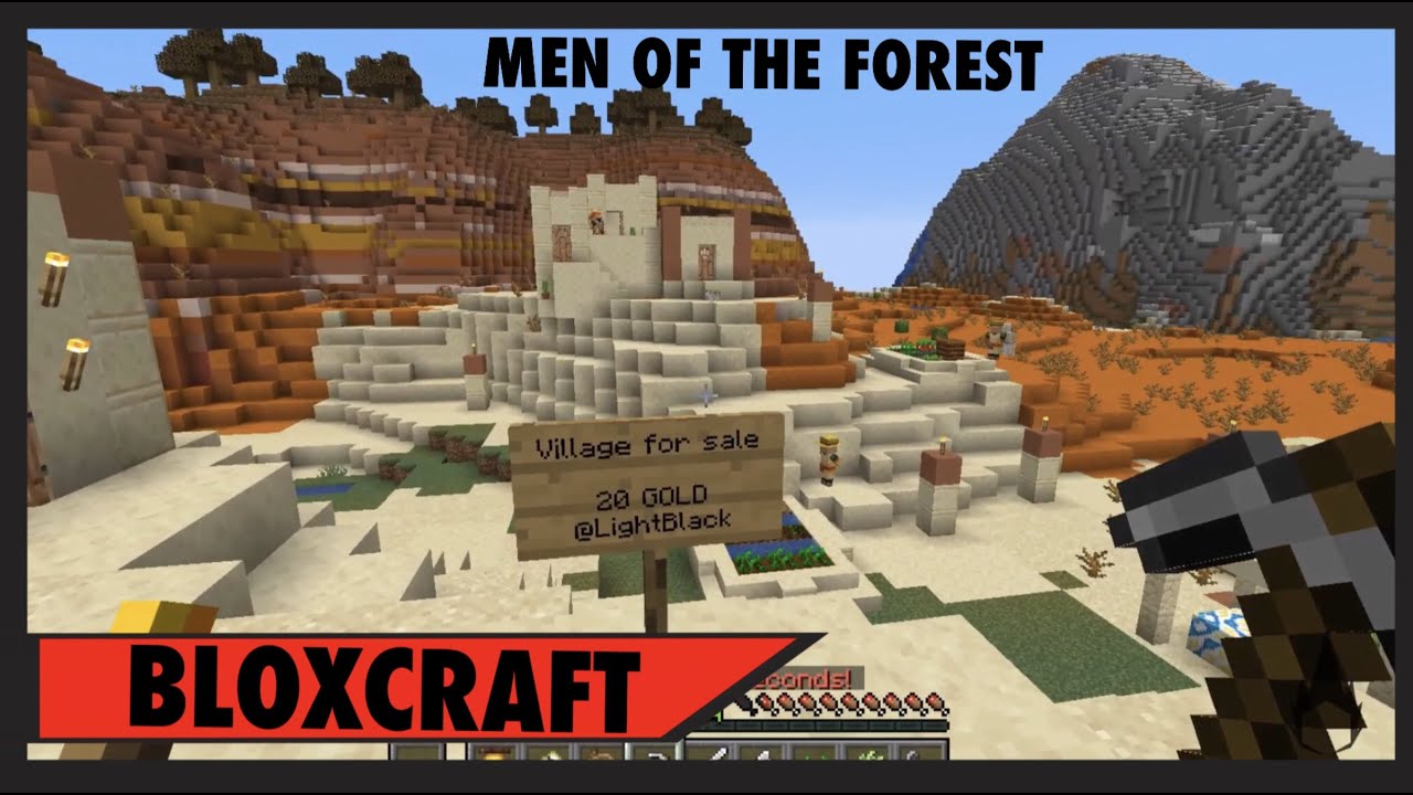 Bloxcraft Server Ep.1 - Men of the Forest - YouTube