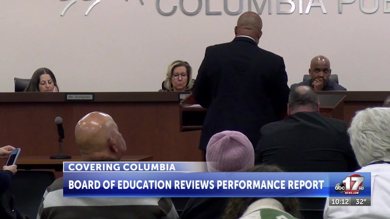 Columbia Board of Education reviews DESE’s annual performance report ...