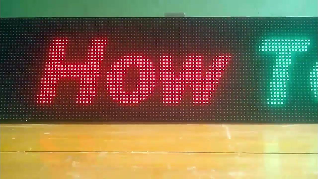 WiFi Control Scrolling Text Led Display Program. - YouTube