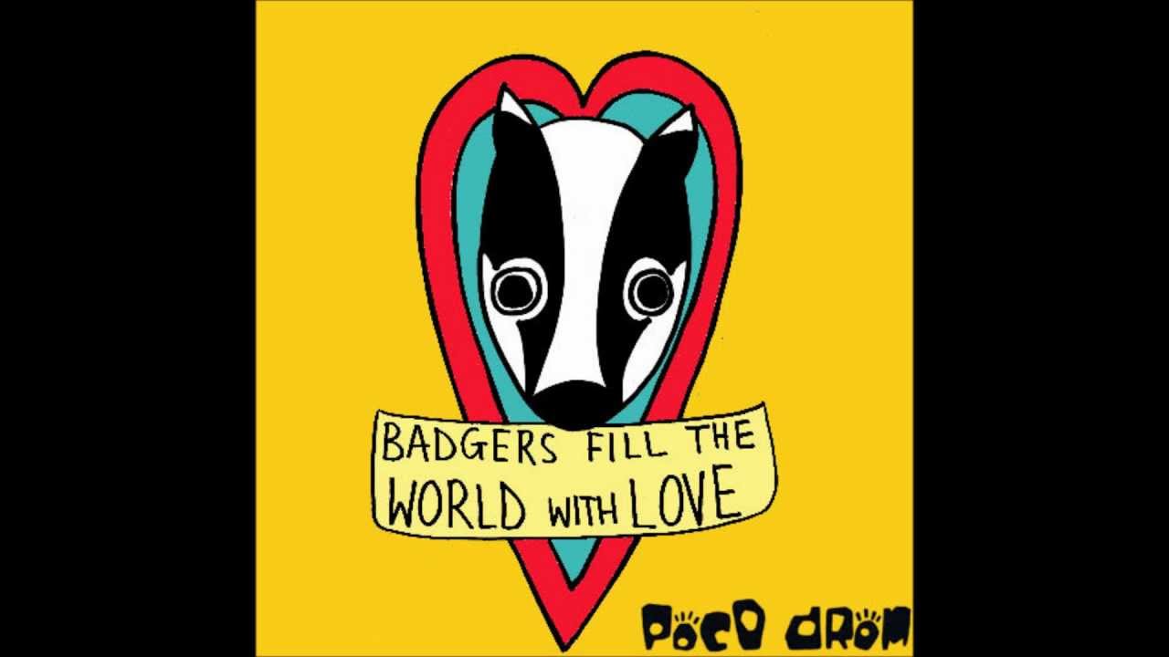 'Badgers Fill the World with Love' by POCO DROM, an Alternative ...