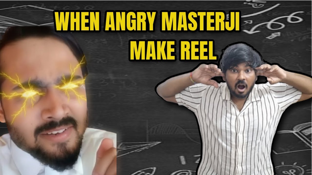 Teacher Hate the phone l "when Angry masterji make reel " #comedy - YouTube