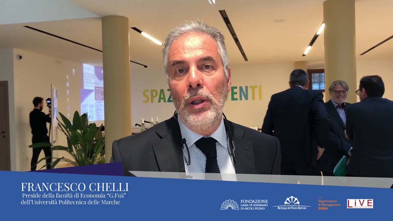 Intervista a Francesco Chelli - Primo report sul Terzo Settore - YouTube