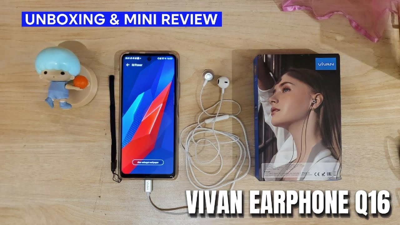 Unboxing Vivan Earphone - YouTube