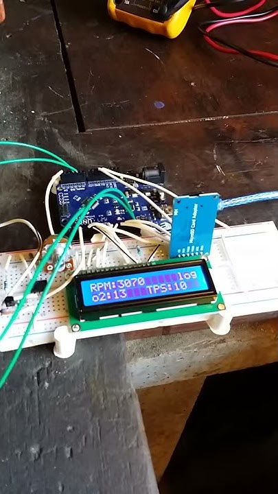 Arduino RPM TPS logger - YouTube