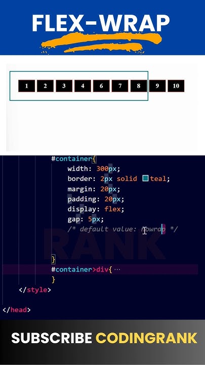 Css Flex Wrap Property Shorts Shortsvideo Youtubeshorts Shortsfeed Css Frontend Coding