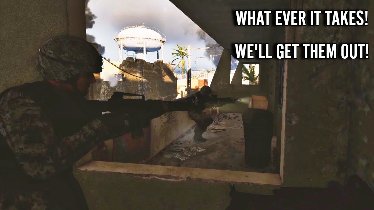 DO WHAT IT TAKES TO SAVE SNIPERS! Six days in fallujah - YouTube