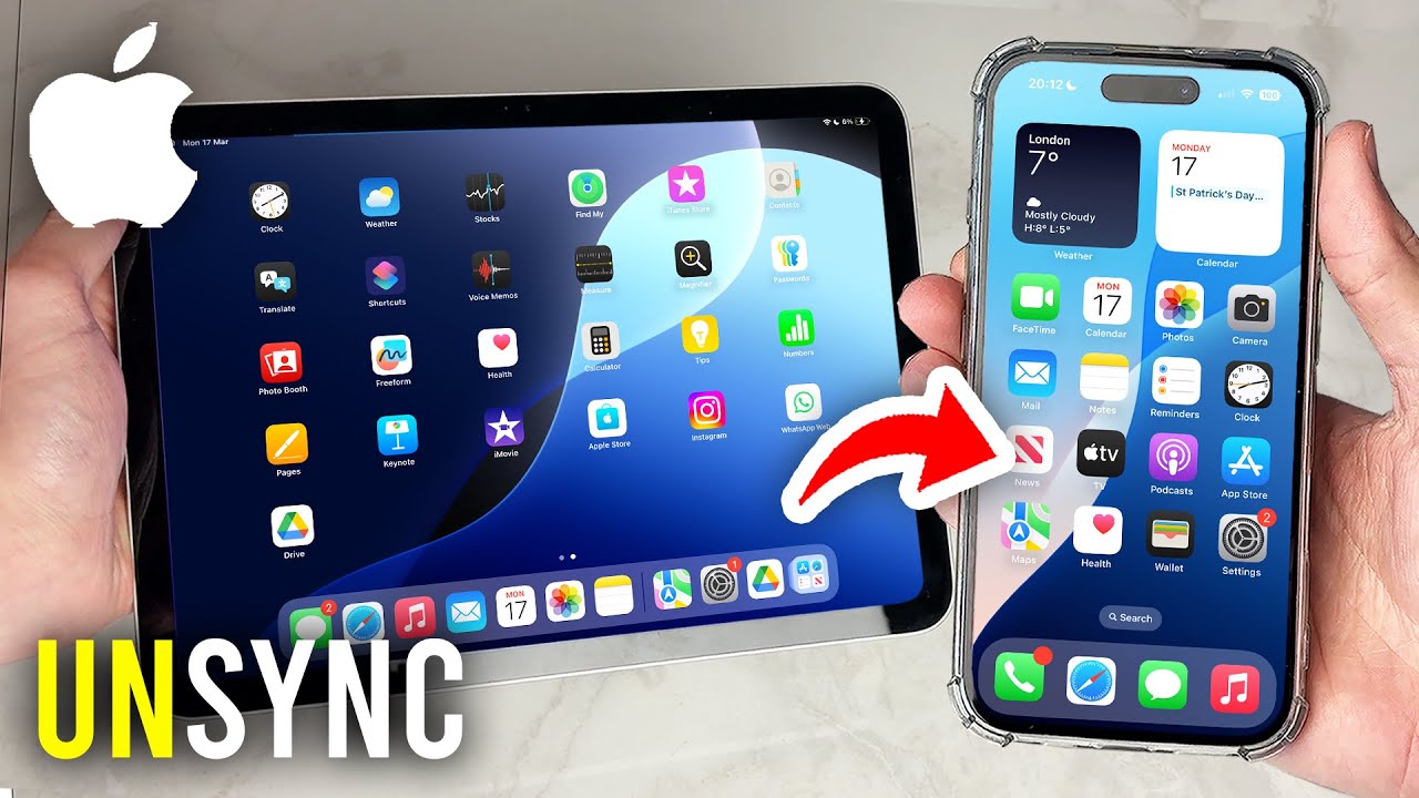 How To Unsync iPad From iPhone - Full Guide - YouTube