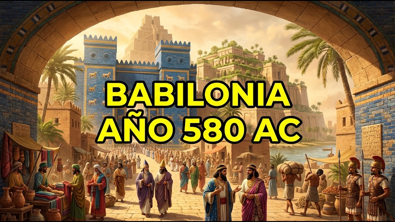 Así Era BABILONIA en su Máximo Esplendor: Murallas de 18 Metros y ...