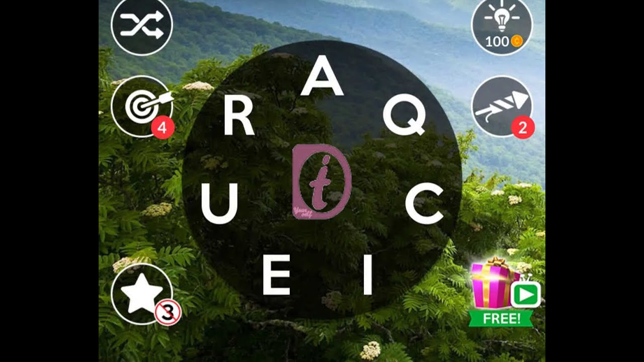 1802 Wordscapes Hills Fall Level 1802 - YouTube