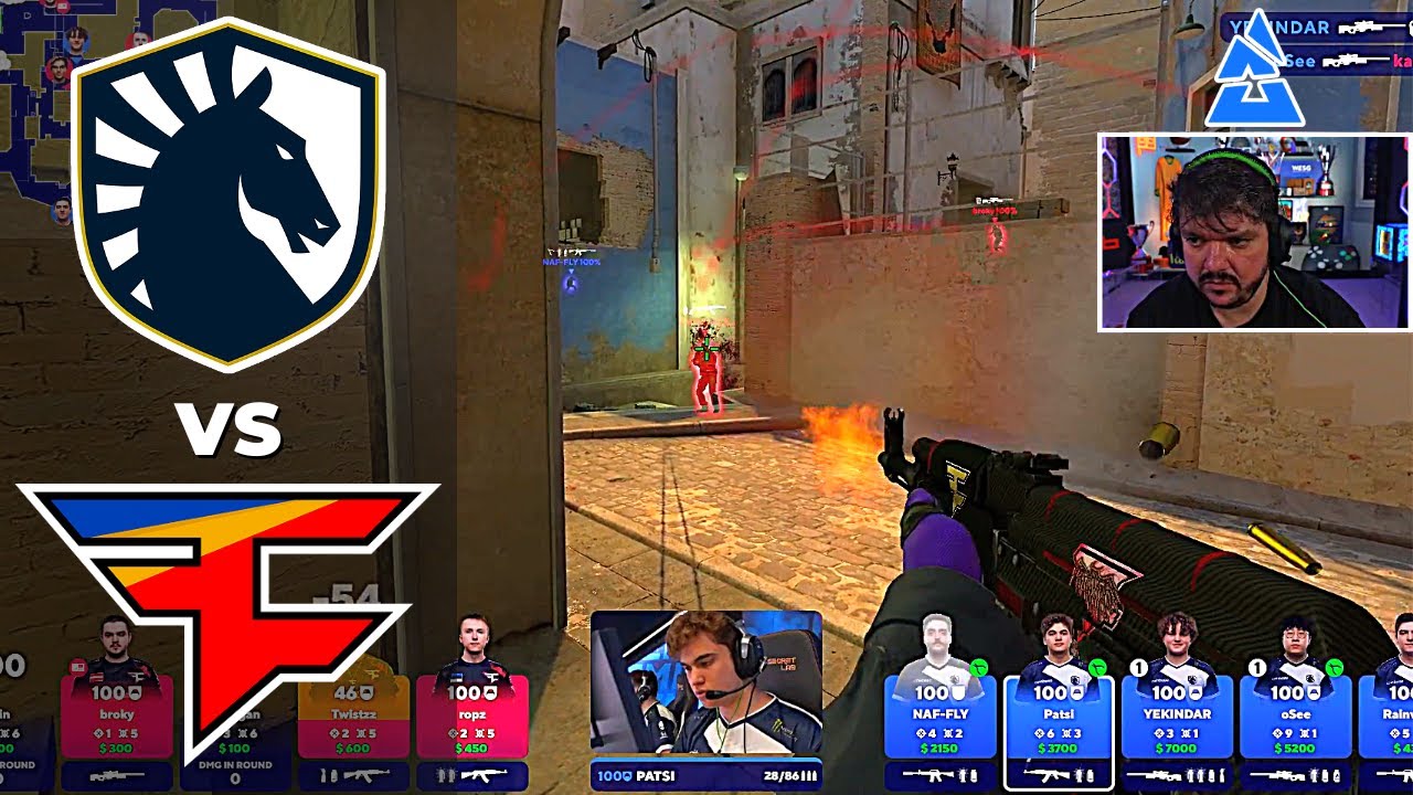 FAZE VS LIQUID - BLAST PREMIER FALL GROUPS 2023 (MIRAGE - MAPA 2 MD3 ...