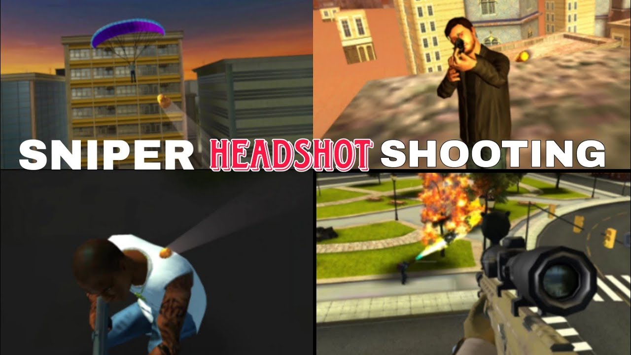 SNIPER 3D Sniper Headshot Shooting The Parachute, Armed Man #gaming # ...