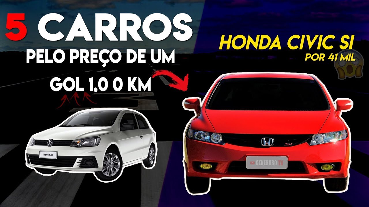 5 CARROS ANIMAIS PELO PREÇO DE UM GOL ZERO KM - YouTube